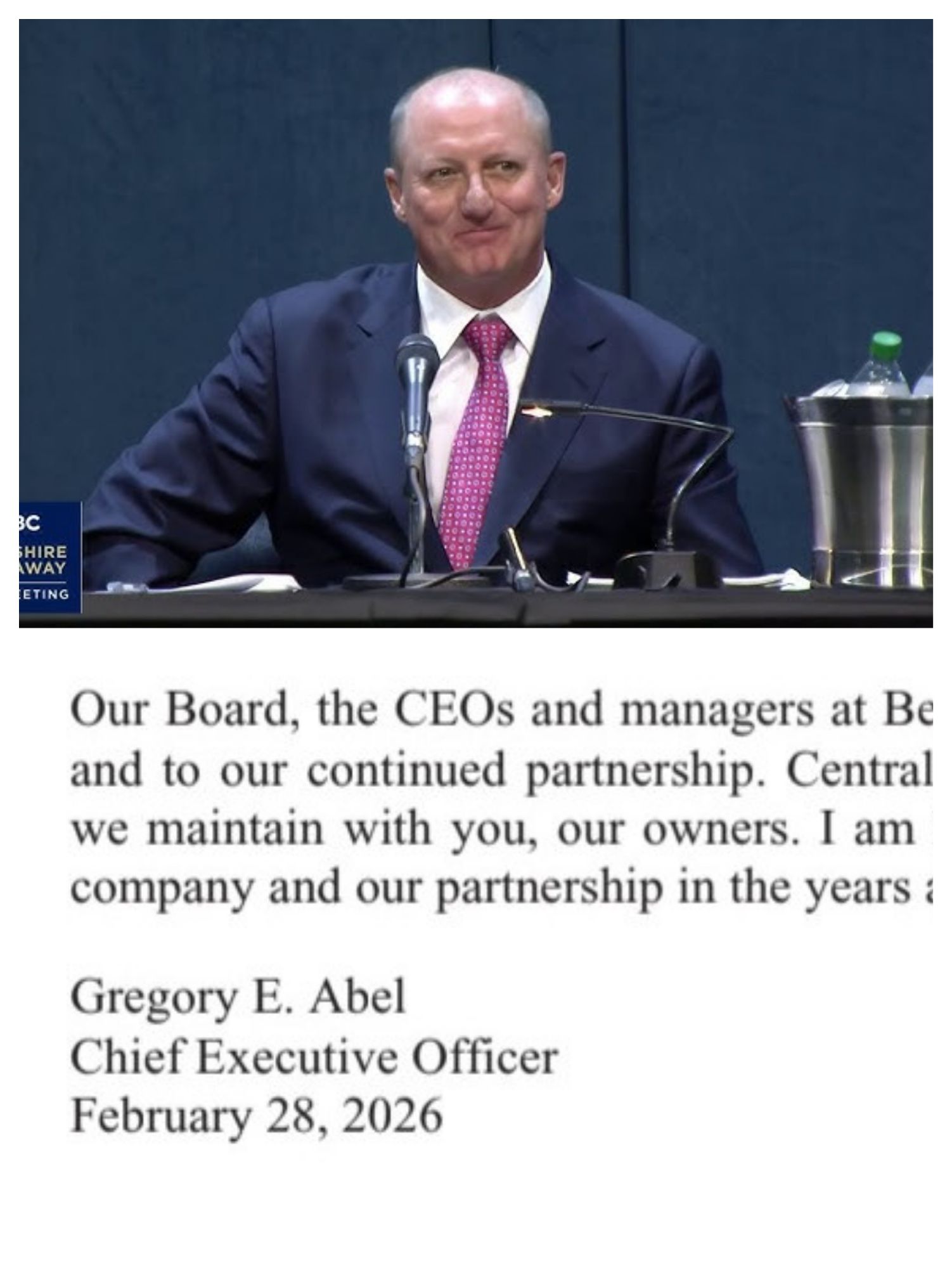 Greg Abel’s 2025 letter to the shareholders of Berkshire Hathaway | The ...